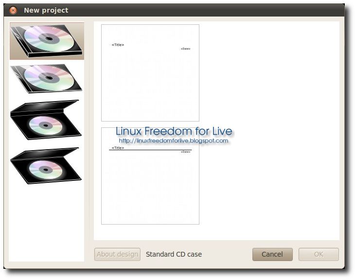 DiscWrapper Creare Copertine di CD e DVD 1.2.2 - Linux Freedom